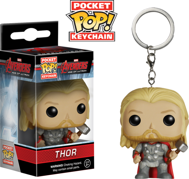 Avengers 2 Age of Ultron Thor Pocket Pop Keychain POP Vinyls in Australia